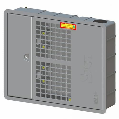 Caixa Uma Padrão Sabesp 1 ou 2 Medidores Policarbonato Taf - Casa Mimosa