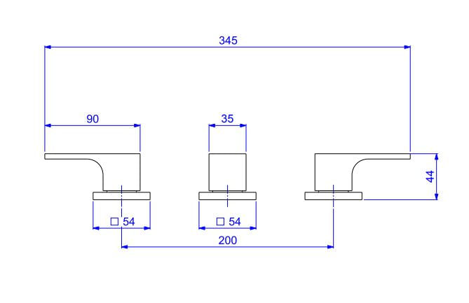 Misturador para Bidê Cromado 1895.C90 Unic Deca - Casa Mimosa