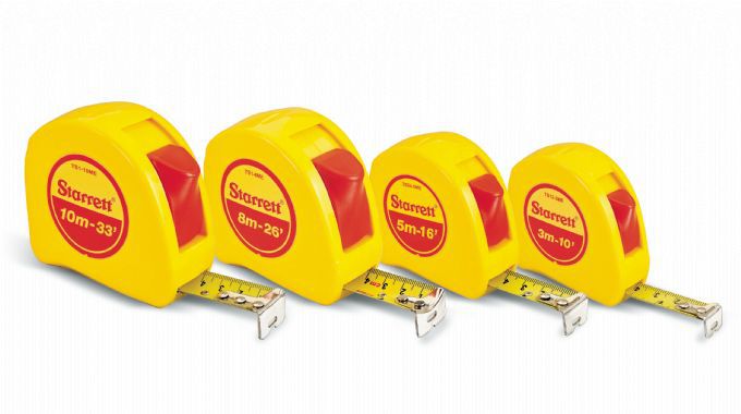 Trena de Bolso Amarela 5 metros Starret - Casa Mimosa