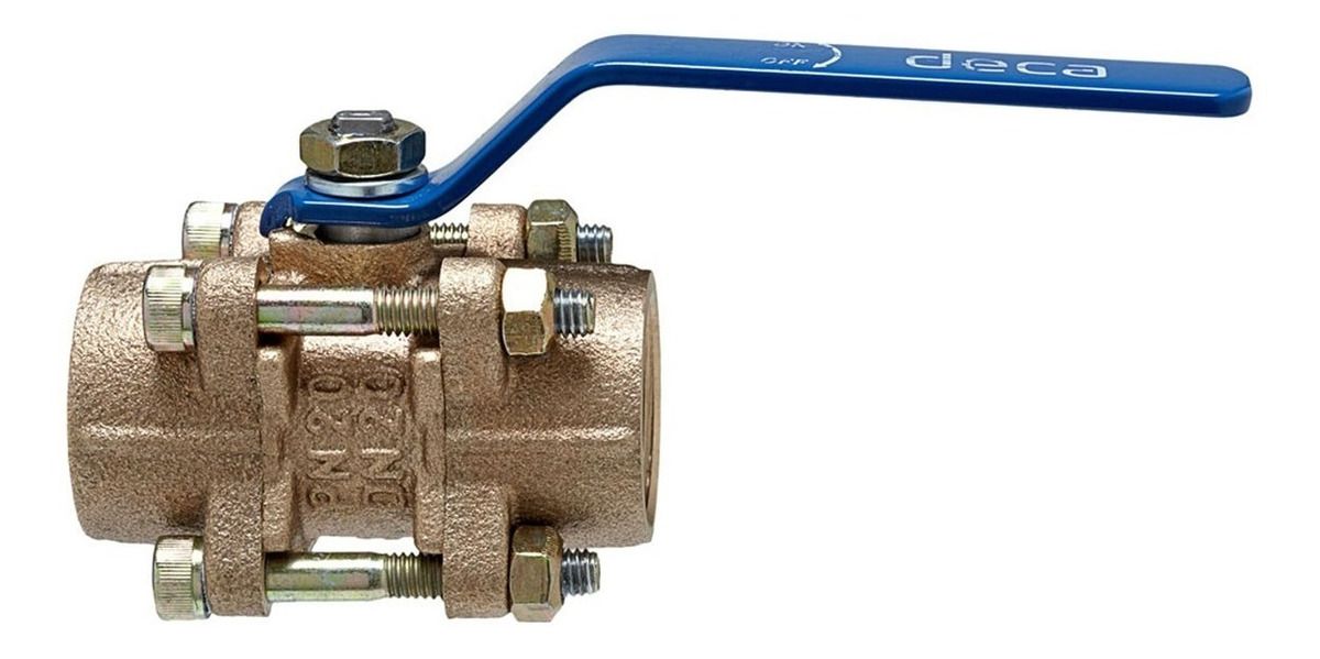 Válvula Esfera Tripartida 1" 000.951.100.03 Mipel Deca - Casa Mimosa