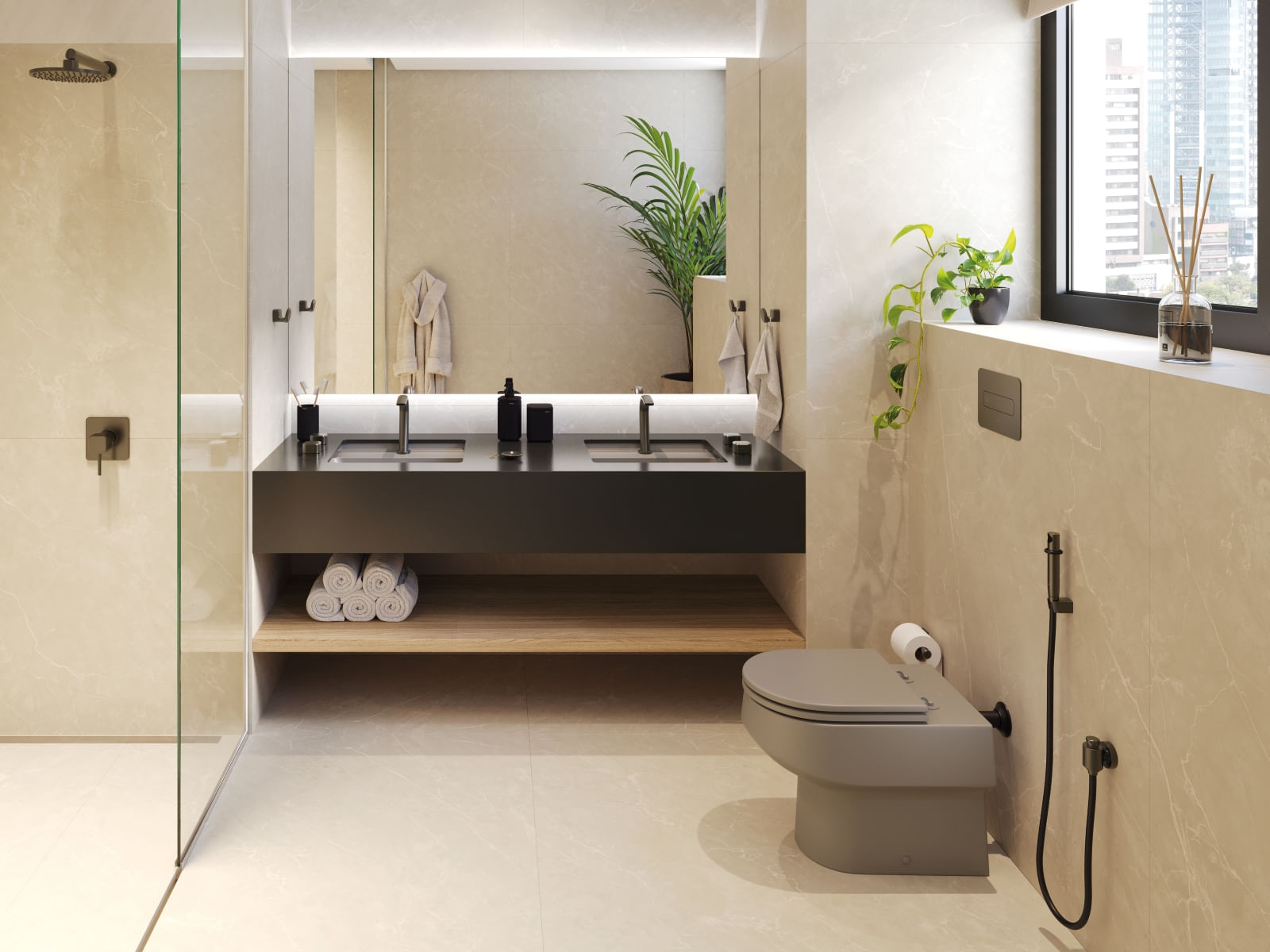 Cuba de Embutir Retangular com Mesa de 50cm L.33050.M.17 Branco Deca ...